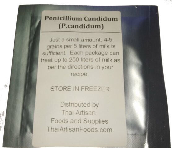 Penicillium Candidum (P.candidum) - Thai Artisan Foods and Supplies