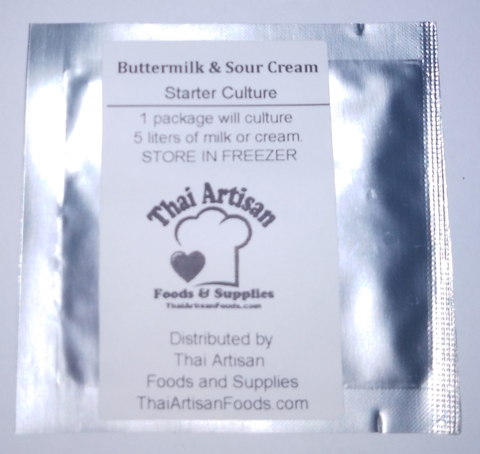 Cultured Buttermilk and Sour Cream Starter Culture – Thai Artisan Foods ...